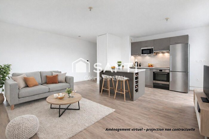 Appartement à vendre - Rezé, Ragon, La Malnoue - 3 pièces - 2 chambres