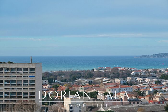 Appartement à vendre - Marseille e , Sainte-Marguerite - 3 pièces - 1 chambre