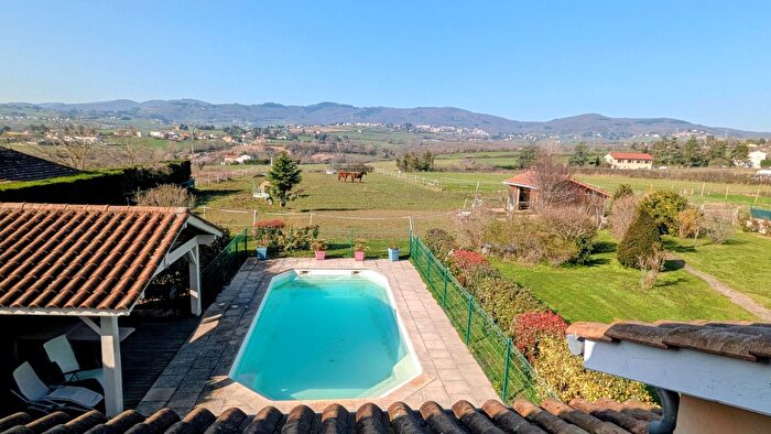 Maison à vendre - Sainte-Consorce - 8 pièces - 6 chambres