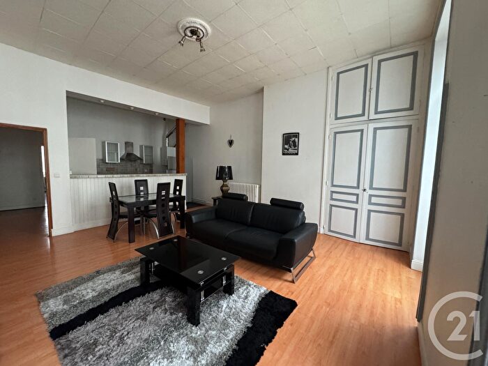 Appartement à louer - Montluçon, Centre-ville, Les Forges - 3 pièces - 2 chambres