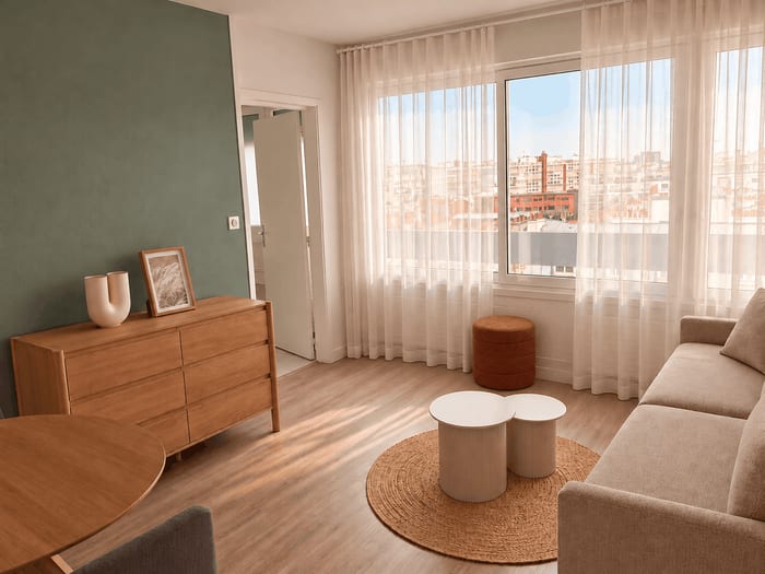 Appartement 1 pièce à louer à Paris 15ème, Georges Brassens