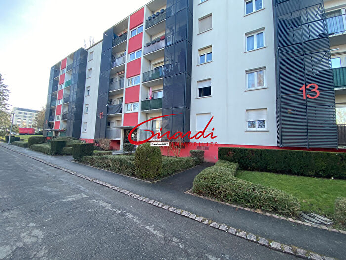Appartement à vendre - Mulhouse, Haut-Poirier - 4 pièces - 3 chambres