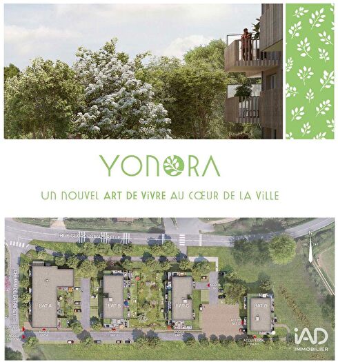 Appartement à vendre - La Roche-sur-Yon, Le Bourg sous la Roche - 2 pièces - 1 chambre