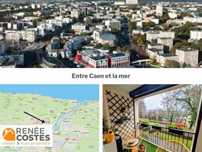 Appartement à vendre - Hérouville-Saint-Clair, Grand Parc, Belles Portes - 4 pièces - 4 chambres