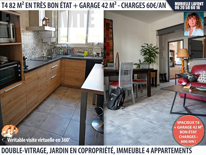 Appartement à vendre - Carcassonne - 4 pièces - 3 chambres