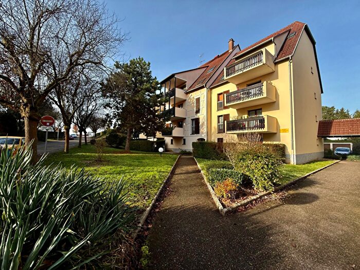Appartement à vendre - Lingolsheim, Centre-ville - 3 pièces - 2 chambres