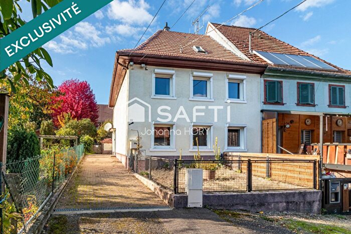 Maison à vendre - Husseren-Wesserling - 4 pièces - 2 chambres