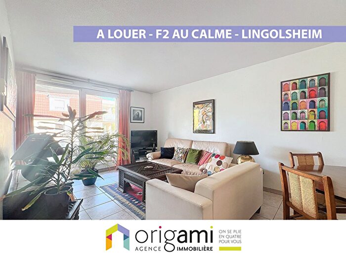 Lingolsheim, Centre-ville - Appartement 2 pièces à louer