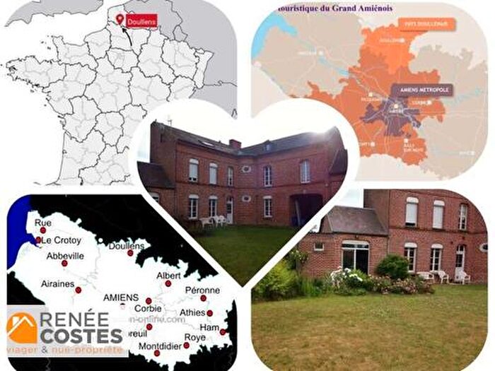 Maison à vendre - Doullens - 10 pièces - 5 chambres