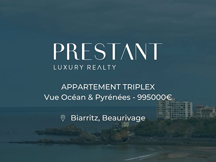 Appartement 4 pièces à Biarritz, Milady, Colline, Beaurivage, à vendre