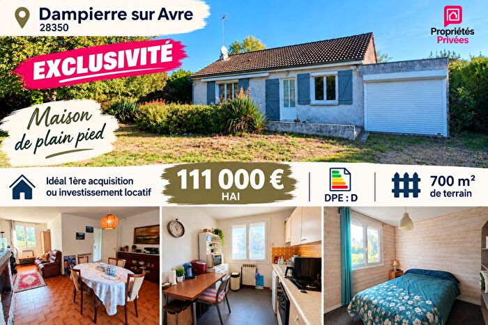 Maison 4 pièces à Dampierre-sur-Avre, à vendre