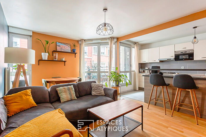 Villeurbanne, Charmettes - Appartement 3 pièces à vendre