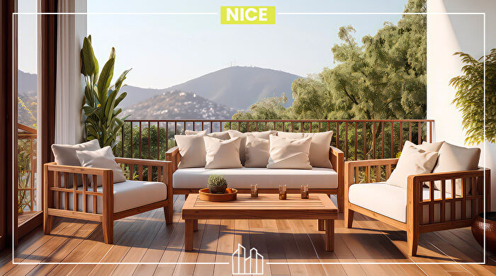 Appartement à vendre - Nice, Rimiez - 4 pièces - 3 chambres