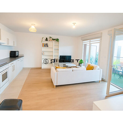 Appartement à vendre - Marquette-lez-Lille, Rive gauche - 3 pièces - 2 chambres