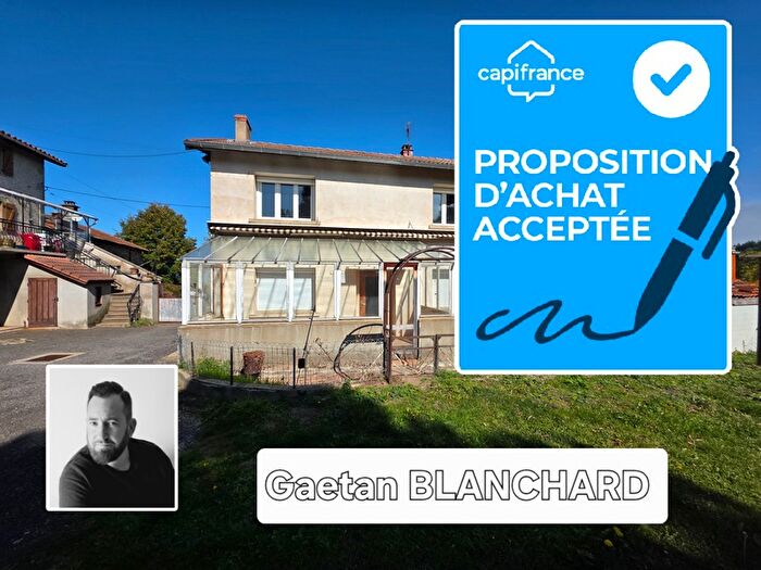 Maison à vendre - Saint-Bonnet-le-Courreau - 5 pièces - 4 chambres