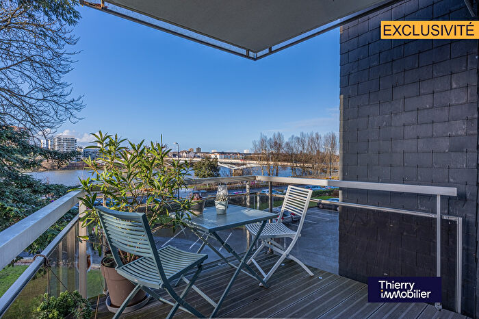 Appartement à vendre - Saint-Sébastien-sur-Loire, Bords de Loire - 3 pièces - 2 chambres