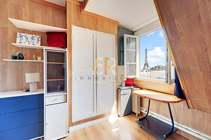 Appartement 1 pièce à vendre à Paris 16ème, Chaillot