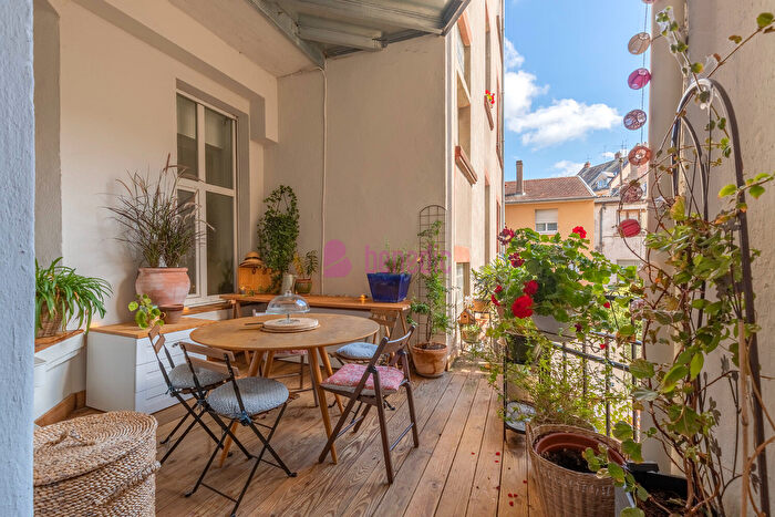 Appartement à vendre - Metz, Centre-ville - 5 pièces - 3 chambres