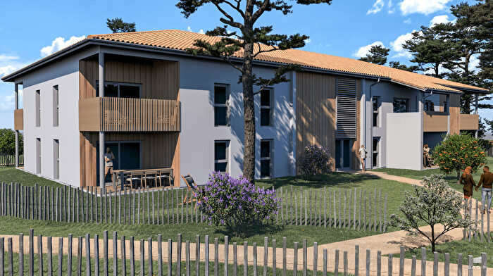 Appartement à vendre - Lit-et-Mixe - 3 pièces - 2 chambres