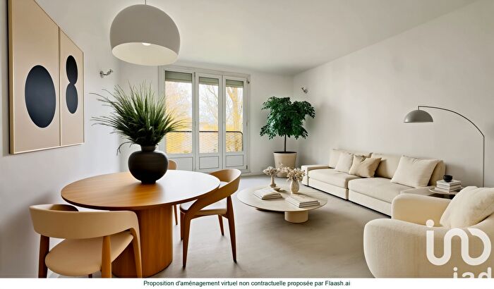 Appartement à vendre - Trappes, La Boissière - 3 pièces - 2 chambres