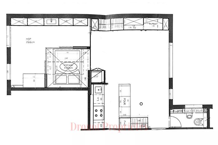 Appartement à vendre - Paris e , Champ de Mars - 2 pièces - 1 chambre