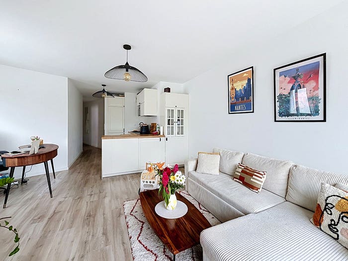 Appartement 3 pièces à vendre - Saint-Sébastien-sur-Loire, Est