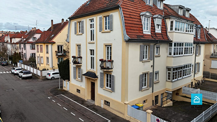 Appartement à vendre - Strasbourg, Montagne Verte - 3 pièces - 2 chambres