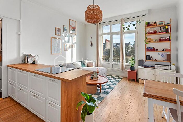 Appartement à vendre - Nantes, Longchamp, Rond-Point de Rennes, Perverie, Américains - 3 pièces - 2 chambres