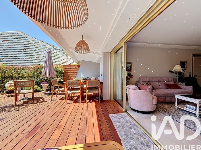 Villeneuve-Loubet, Plage : Appartement 3 pièces à vendre