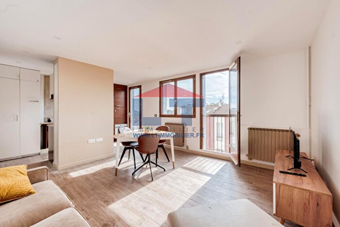Appartement 3 pièces à Paris 20ème, Père Lachaise, Réunion, à vendre