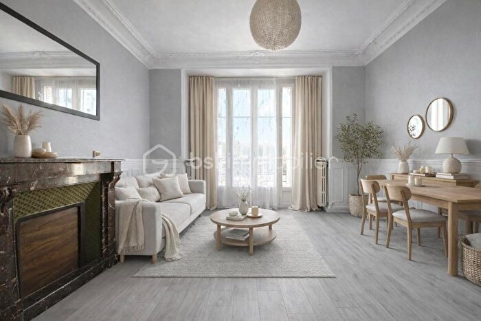 Appartement à vendre - Rosny-sous-Bois, Les Boutours - 3 pièces - 2 chambres