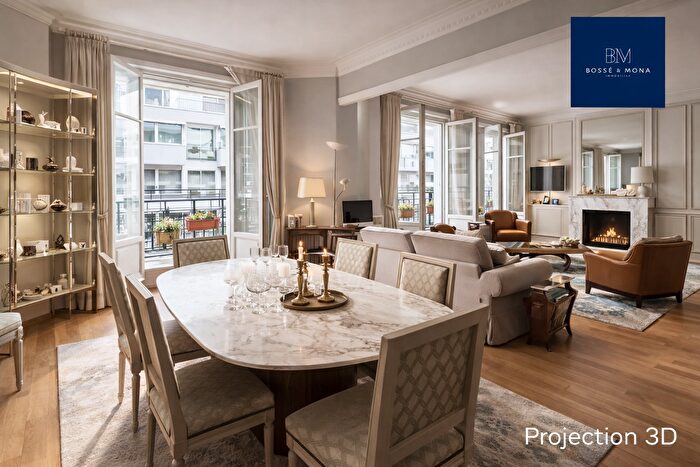 Paris 16ème, Auteuil-Nord, Jasmin, Mirabeau : Appartement 4 pièces à vendre