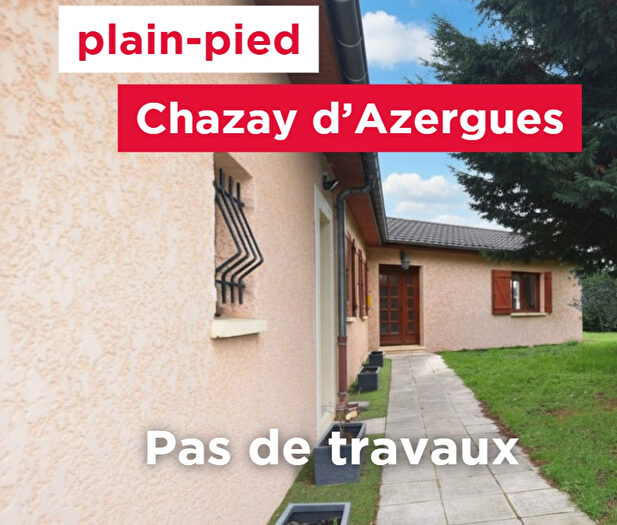 Maison à vendre - Chazay-dAzergues - 5 pièces - 4 chambres
