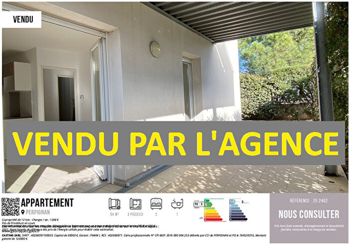 Appartement à vendre - Perpignan, Porte dEspagne - 3 pièces - 2 chambres