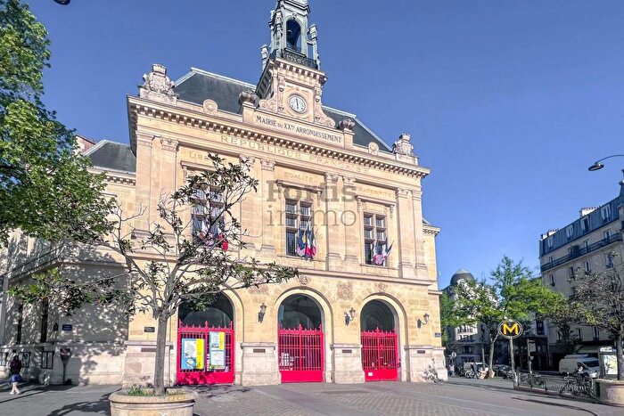 Appartement à vendre - Paris e , Télégraphe, Pelleport, Saint-Fargeau - 5 pièces - 3 chambres