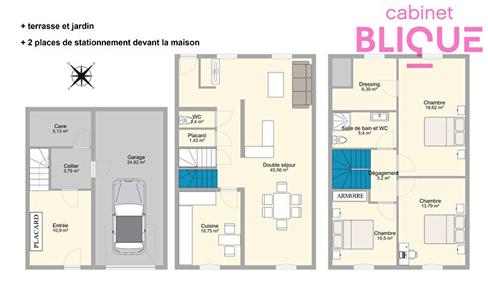 Maisons à vendre et appartements à louer - 3