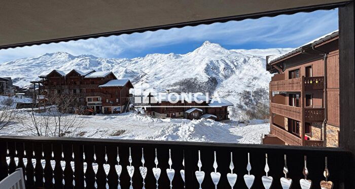 Appartement à vendre - Saint-Martin-de-Belleville - 2 pièces - 1 chambre