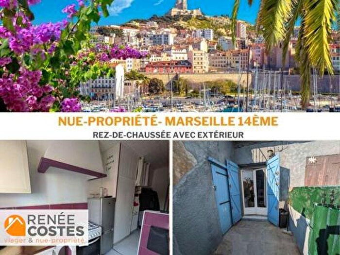 Appartement à vendre - Marseille e , Le Canet - 1 pièce - 1 chambre