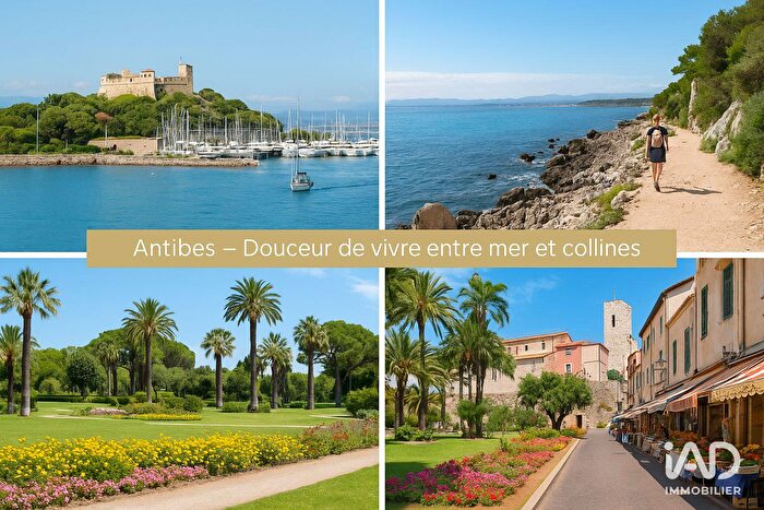 Appartement à vendre - Antibes, Rastines, Super Antibes, Laval, La Fontonne - 4 pièces