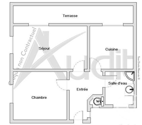 Appartement à vendre - Paris e , Legendre, Lévis - 2 pièces - 1 chambre