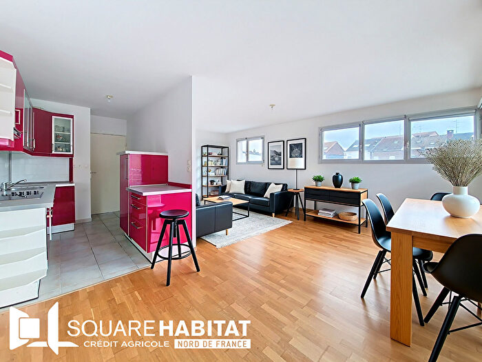 Appartement à vendre - Valenciennes, Nungesser, La Briquette, Fb de Cambrai - 3 pièces - 2 chambres