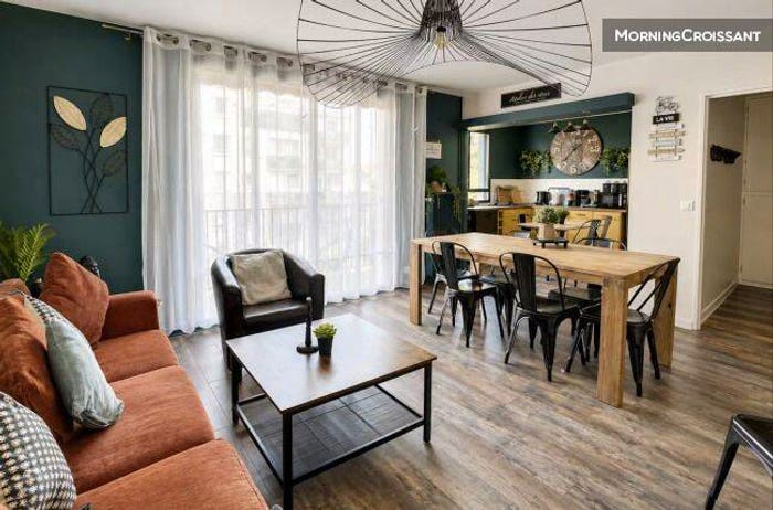 Appartement 5 pièces à Saint Leu-Commandant Louis Bouchet, Épinay-sur-Seine, à louer