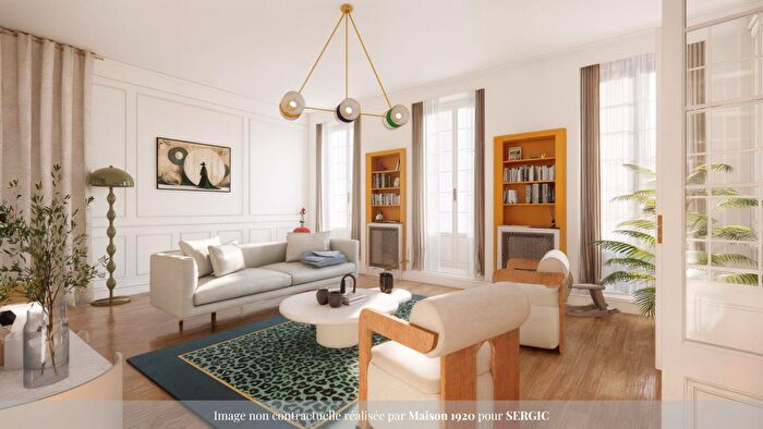 Appartement à vendre - Nancy, Boudonville, Scarpone, Libération - 7 pièces - 4 chambres