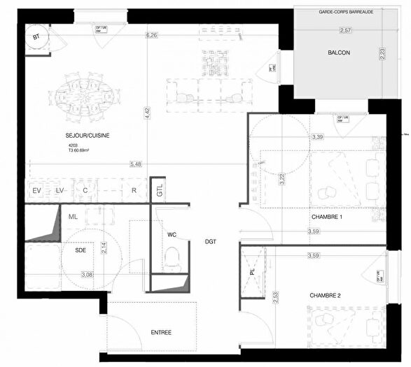 Maisons à vendre et appartements à louer - 3