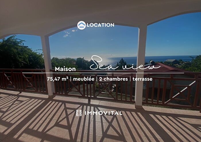 Maison à louer - Vieux-Habitants - 3 pièces - 2 chambres