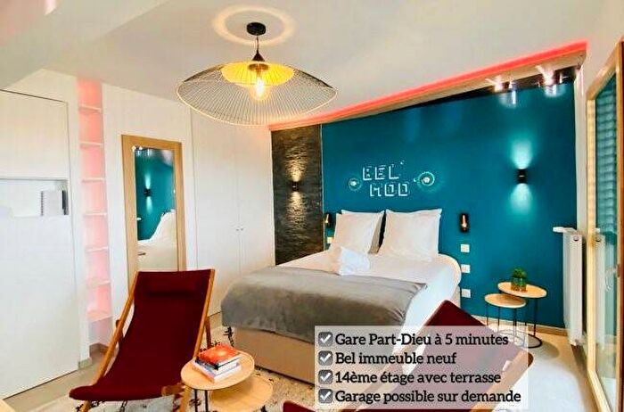 Appartement à louer - La Villette, Lyon ème arrondissement - 1 pièce