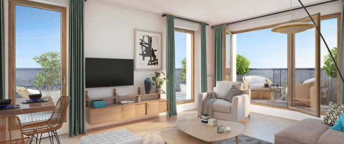 Appartement à vendre - Vigneux-sur-Seine, Croix-Blanche - 3 pièces - 2 chambres