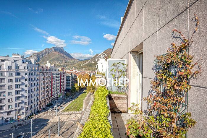 Appartement à vendre - Grenoble, La Capuche, Grands Boulevards - 3 pièces - 2 chambres