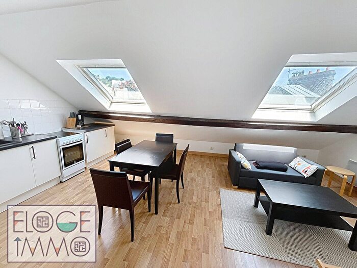 Appartement à louer - Coteaux Ouest-Pasteur, Rouen - 2 pièces - 1 chambre