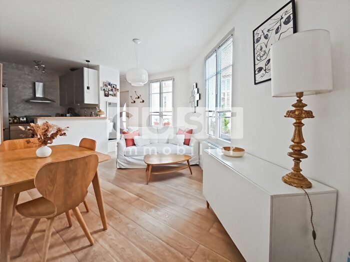 Appartement à vendre - Asnières-sur-Seine, Bécon, Bourguignons - 3 pièces - 2 chambres